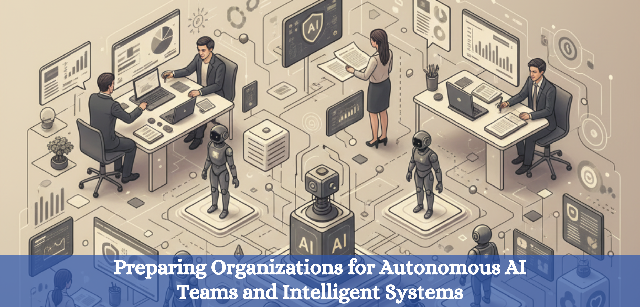 Preparing Organizations for Autonomous AI Teams and Intelligent Systems